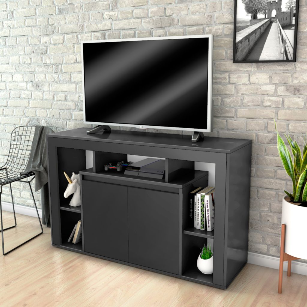 Rack Tv Minimalista Moderno Berlin – Muebles Juligon