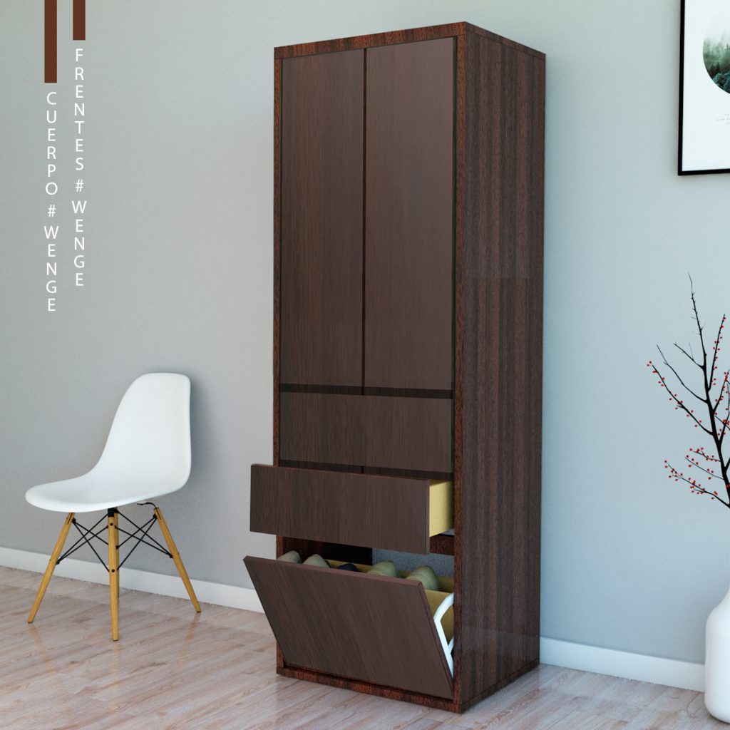 Modulo Placard (1) 60x180x50 Melamina 18mm – Muebles Juligon